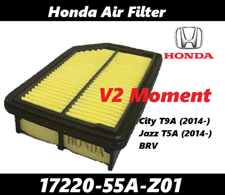 Honda City GM6 T9A, Jazz GK, BRV 2014'~2018' Air Filter (17220-55A-Z01 ...