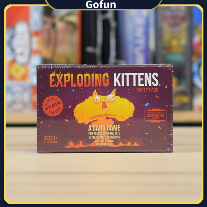 Exploding Kittens Card Board Game No music (ภาษาอังกฤษ) - บอร์ดเกม เกม ...