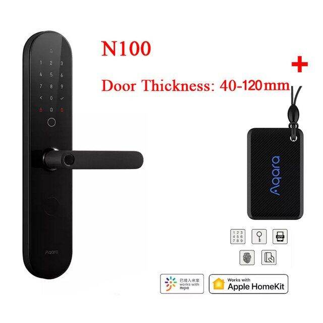 Aqara ชุดล็อกลายนิ้วมือประตูล็อคอัจฉริยะ N200 N100เหมาะสำหรับรหัสผ่าน ...