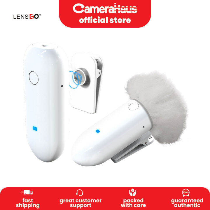 Lensgo 318C Compact Wireless Omni Lavalier Microphone | Lazada PH