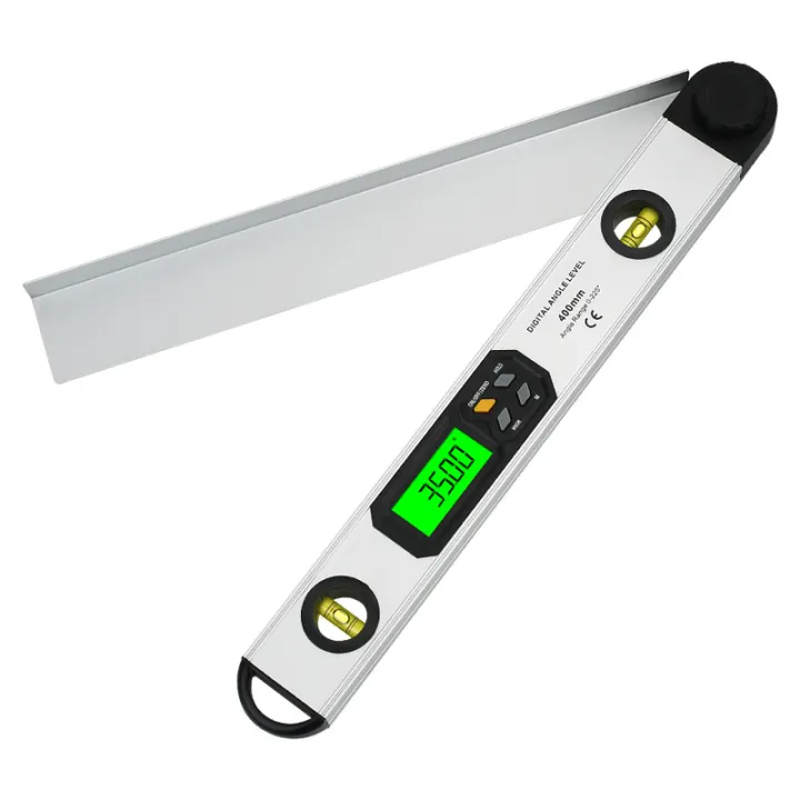 Digital Inclinometer Waterpass Digital Level 360 Degree 400mm Magnetic ...
