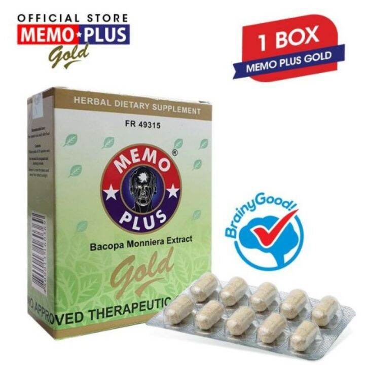 MEMO PLUS GOLD 60 KAPSUL ORIGINAL FROM HQ | Lazada
