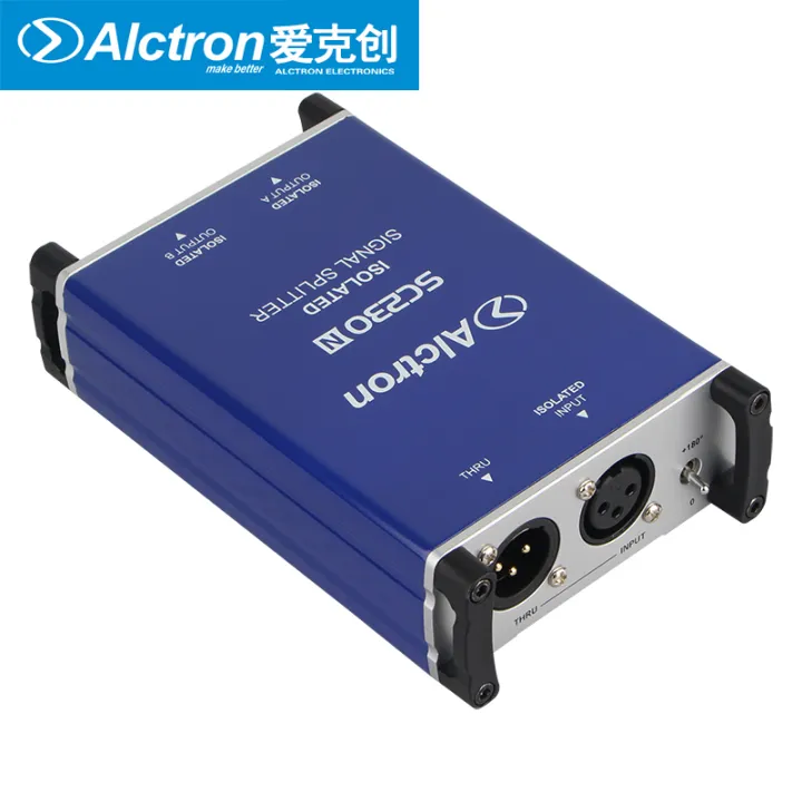 Alctron SC230N professional isolated signal splitter microphone ...