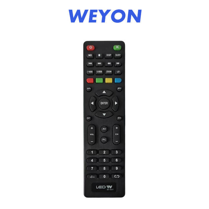 รีโมทคอนโทรล WEYON สามารถใช้กับทีวีอะนาล็อก / ทีวีดิจิตอล / สมาร์ททีวี ...