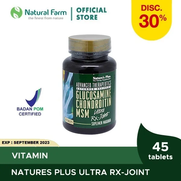 Natures Plus Ultra R/X Joint W/Msm 45 Tabs | Lazada Indonesia
