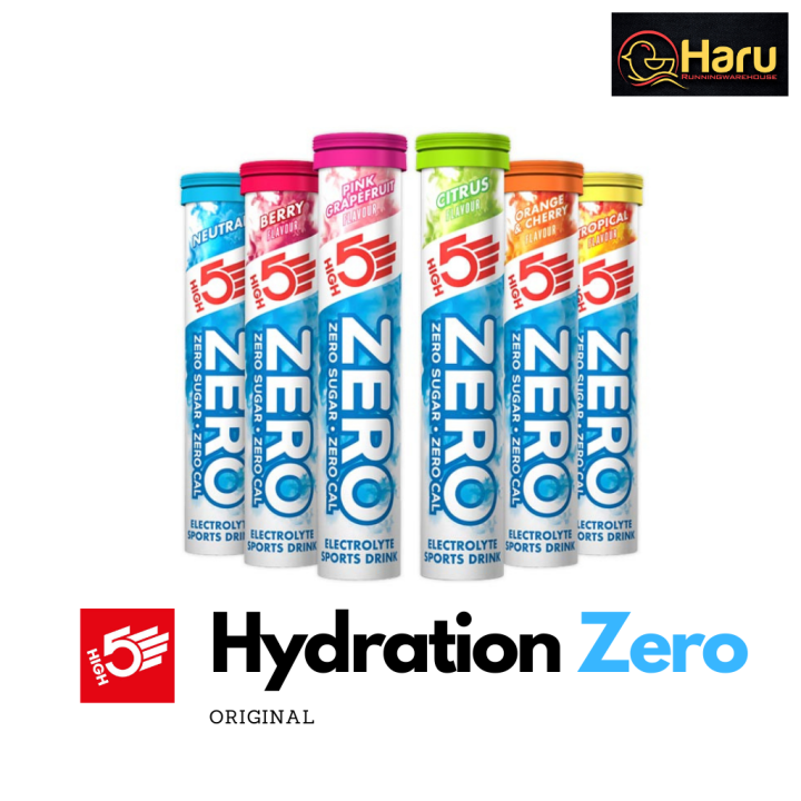 High5 Zero Hydration Tablet : เม็ดฟู่เกลือแร่ ( Electrolyte)สำหรับ ...