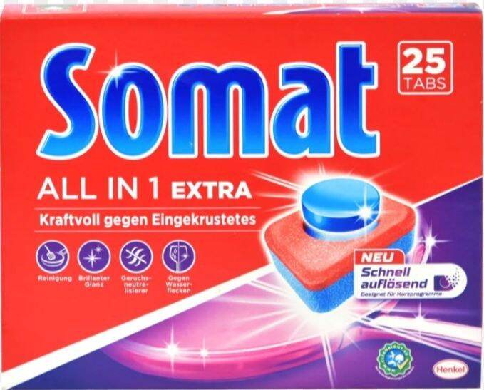 Somat Tabs All in 1 Extra 450g. (25 Tabs) | Lazada.co.th