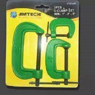 Amtech Clamp C set ukuran 1 inch, 2 inch, 3 inch | Lazada Indonesia