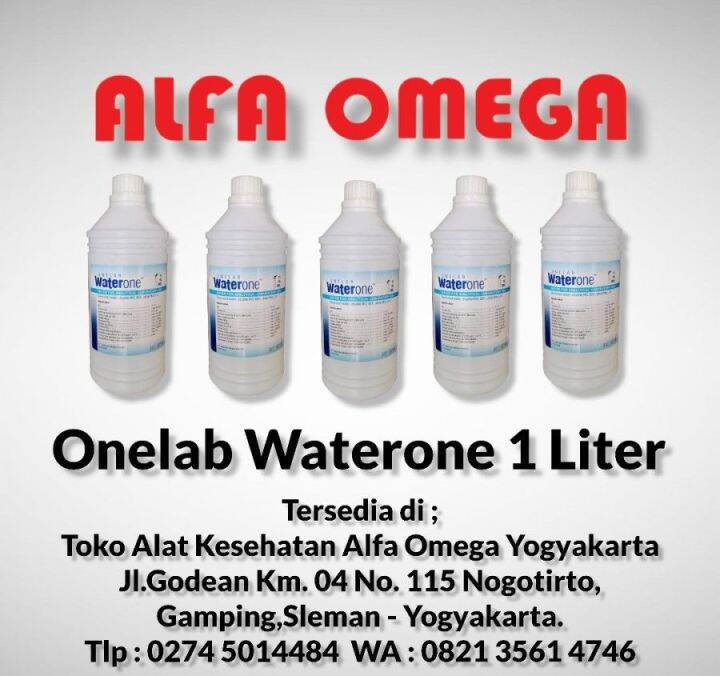 Waterone Oneleb/Akuades/Air Oksigen/Ukuran 1 Liter | Lazada Indonesia