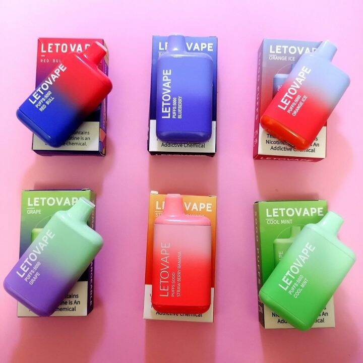 PUFFS 100 Legit Letovape INTENSE Disposable Vape 5000 Puffs 650mAh ...