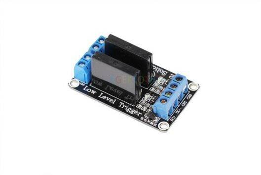 RELAY SSR 5V 2 CHANNEL CH LOW LEVEL TRIGGER SOLID STATE RELAY MODULE ...