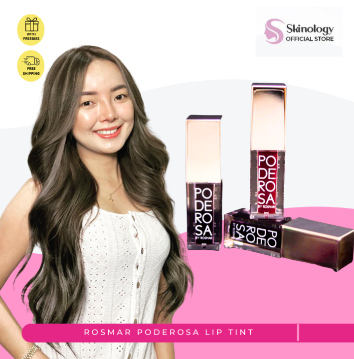 ROSMAR PODEROSA LIP TINT HIJA 5ML HIGH PIGMENTATION LONG LASTING ...