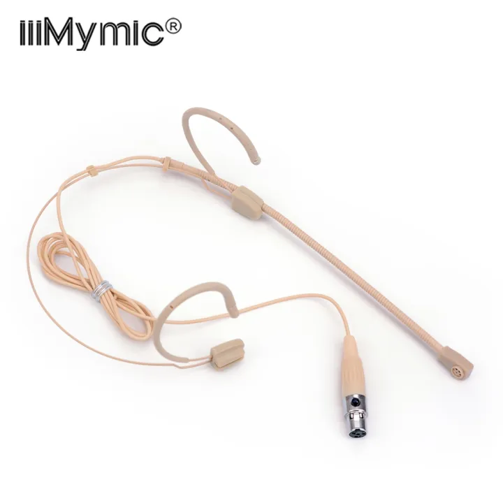 Professional Omnidirectional 4-pin Headset Condenser Microphone Speech ...