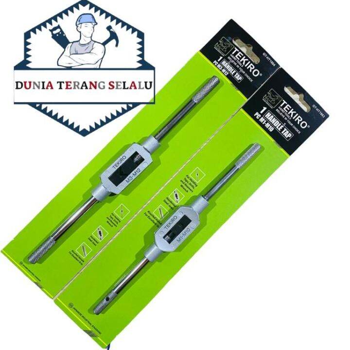 Handle Tap TEKIRO - M1 M10 - M3 M12 - Gagang Tap TKR Manual - Stang Snei - Stang Tap Balik ...
