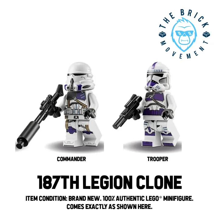 LEGO® SW 187th Legion Clone Trooper Minifigure | Lazada PH