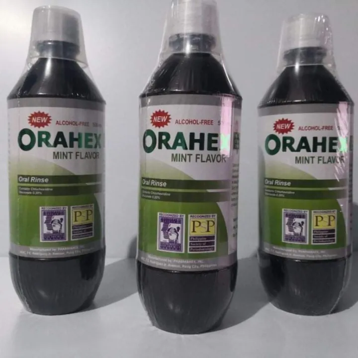 ON HAND Orahex Mouthwash (Forte, Plus, Alcohol Free)3Sq | Lazada PH