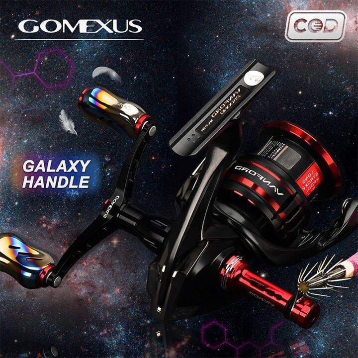 【Gomexus Galaxy】Reel Handle With Titanium Knob 82-98mm | Shimano stella ...