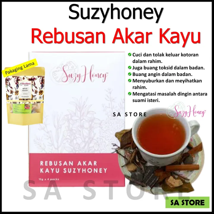 SUZYHONEY - Rebusan Akar Kayu +🎁 / air herba berpantang / buang toksin ...