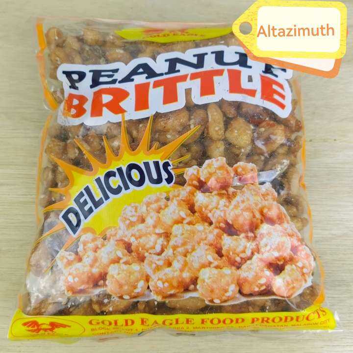 Peanut Brittle 500grams Kutkutin Mani Minatamis na Mani Sugar Coated ...