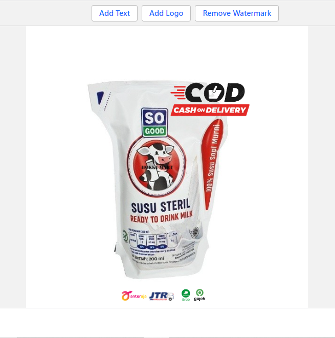 Real Good Susu Steril 200ml So Good Susu Sapi Susu Beruang Susu Murni ...