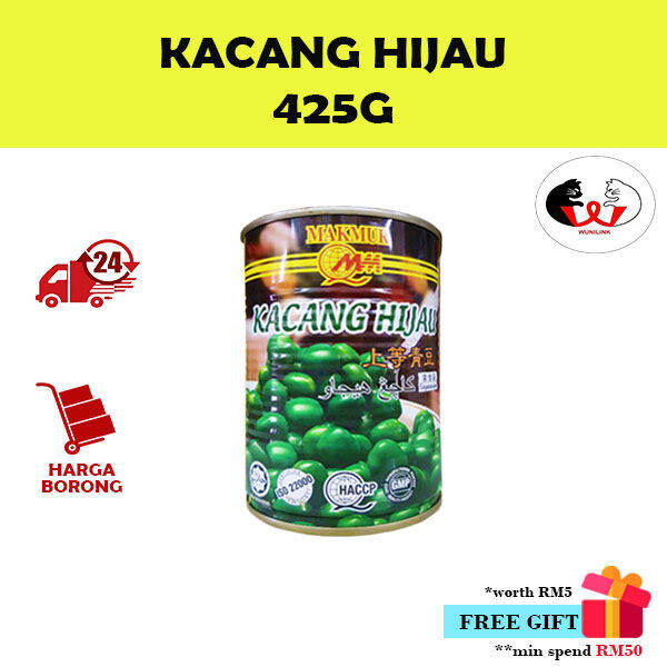 MAKMUR KACANG HIJAU / PROCESSED PEAS 425g | Lazada