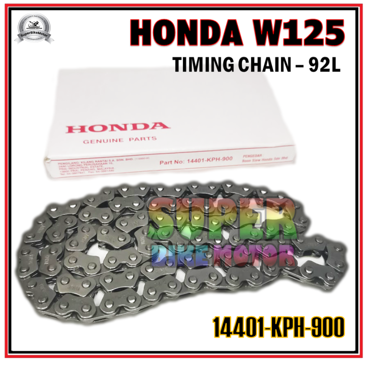 HONDA W125 / WAVE125 - 100% Original HONDA 92L Timing Chain - [14401 ...