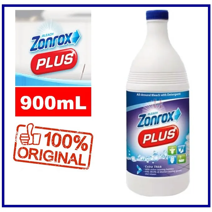 ZONROX Bleach Plus (Extra Thick) 900mL | Lazada PH