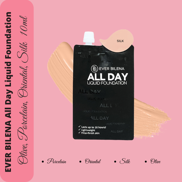 Basic Outfits Ever Bilena All Day Liquid Foundation 10ml Sachet | Lazada PH