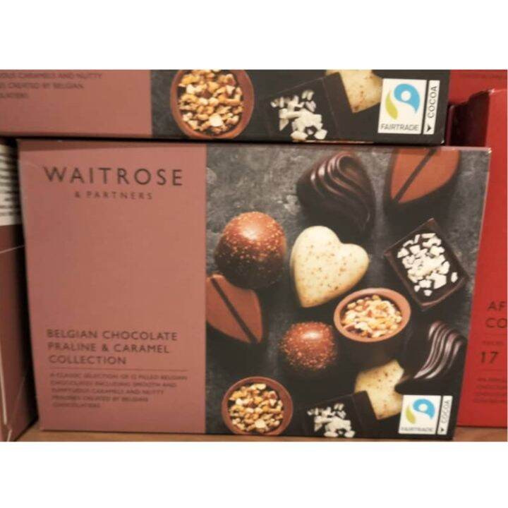 Waitrose & Partners Belgian Chocolate Praline & Caramel Collection ...