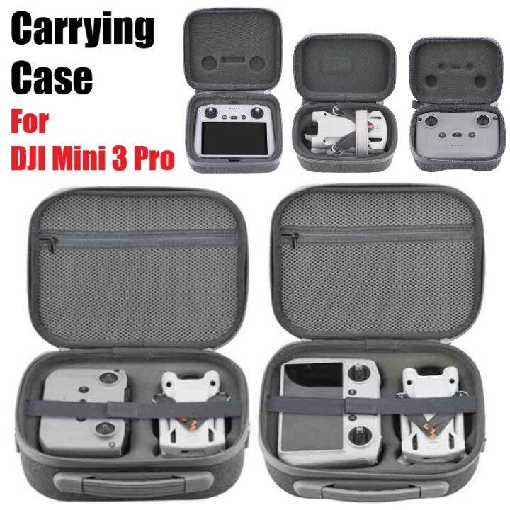 กระเป๋าเก็บของ DJI Mini 3 Pro รีโมทคอนโทรลแบตเตอรี่เคสพกพาสำหรับ DJI ...