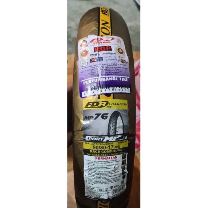 FDR MP76 RACE TIRE 90 80 17 WET AND DRY ROAD | Lazada PH