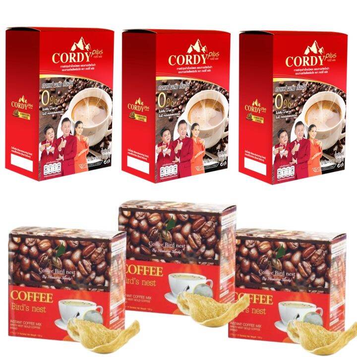 สูตรถั่งเช่า CORDY Plus Coffee = 3 กล่อง คอร์ดี้พลัส อ.วิโรจน์ และกาแฟ ...