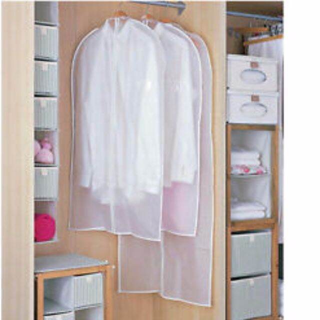 IKEA PLURING ถุงใส่สูท ถุงใส่เสื้อผ้า 3ชิ้น | Lazada.co.th