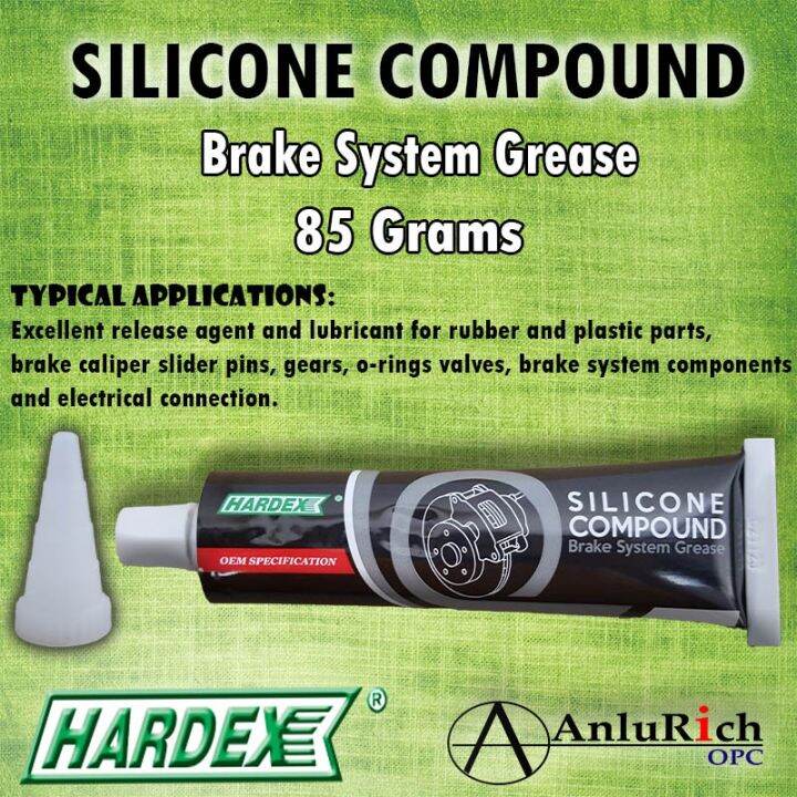 durable Hardex Silicone Compound Brake System Grease 85g HSG-100-WB ...