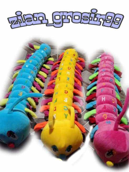 Boneka ulat Ulil jumbo 85cm hiasan dashboard mobil | Lazada Indonesia