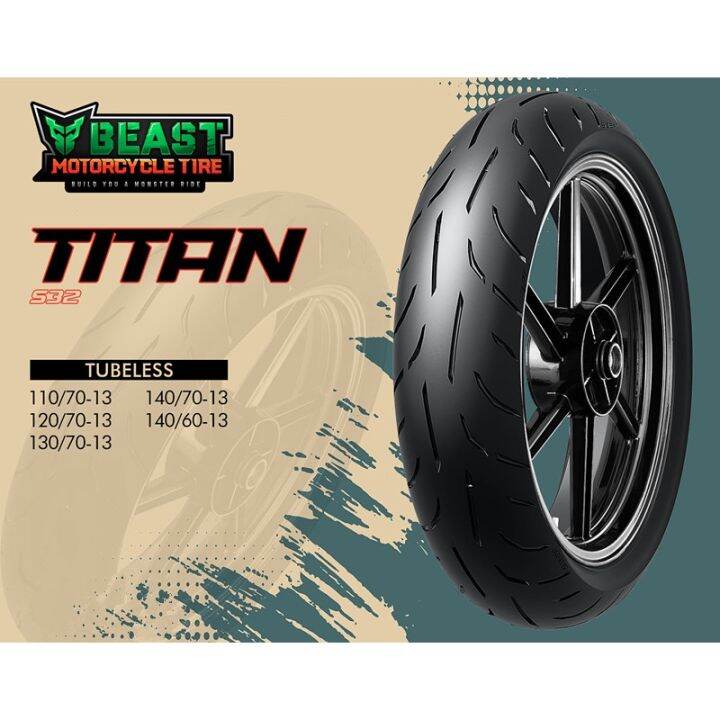 BEAST WARIOR (SR30) TUBELESS TIRE 13-17" (INCHES) ORIGINAL MOTORCYCLE ...