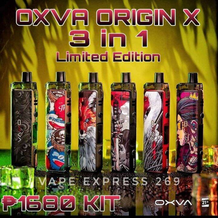 Oxva Origin X 3 in 1 Limited Edition | Lazada PH