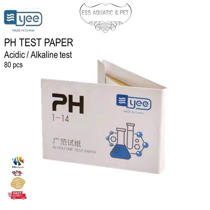YEE pH Test Strips Tester Litmus Paper Alkaline Acidic Neutral Tester ...