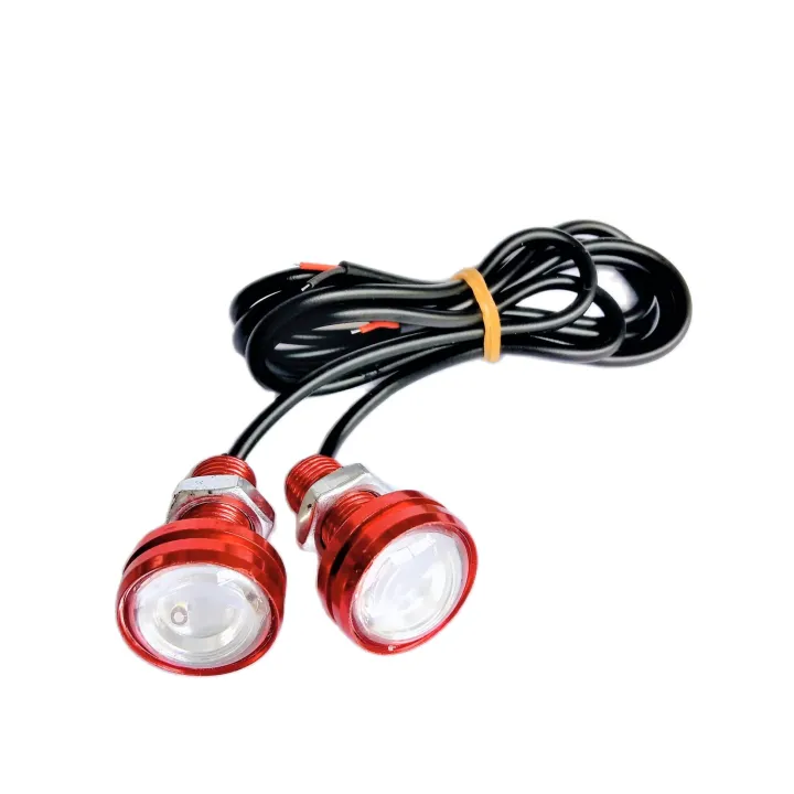 1 PAIR EAGLE EYE LED LIGHTS (STEADY) RED | Lazada PH