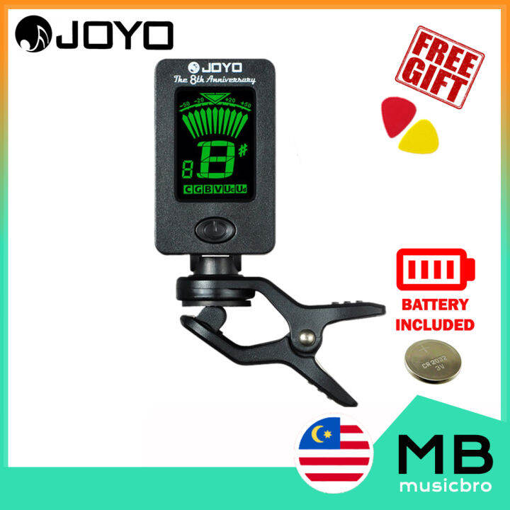 JOYO JT-01 LCD Clip-on Guitar Tuner Bass Tuner Violin Tuner Ukulele ...