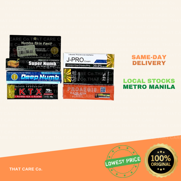 TKTX JPro Deep Numb Supernumb Proaegis Topical Numbing Cream 100% ...