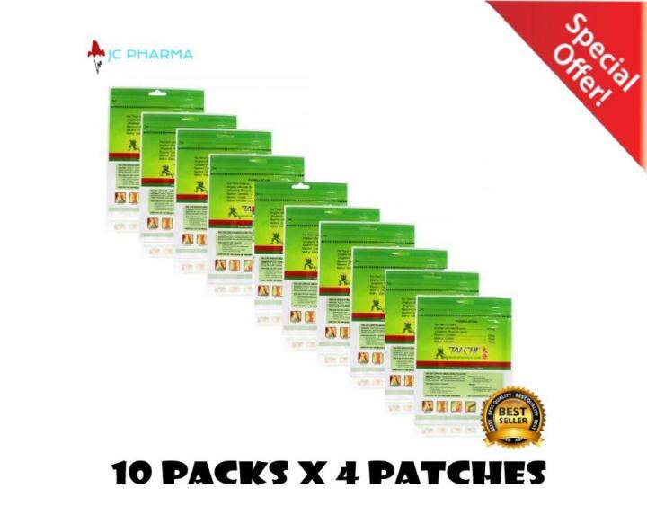 TAI CHI ginger medicated plaster- 10 PACKS | Lazada PH