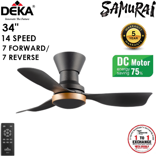 DEKA CEILING FAN CONCEPT MINI/ CONCEPT MINI LED 34" WITH REMOTE CONTROL ...
