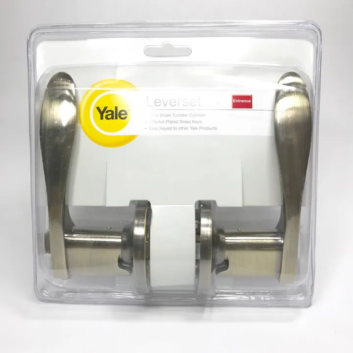 Yale Value Range Lever Type Entrance Lockset VL5327 | Lazada PH