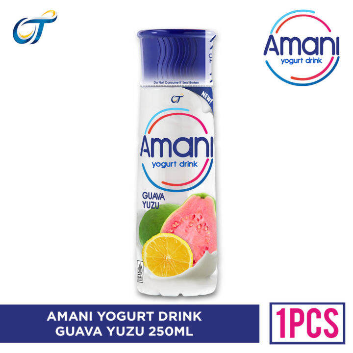AMANI Yogurt Drink Guava Yuzu 250ML - 1 Pcs | Lazada Indonesia