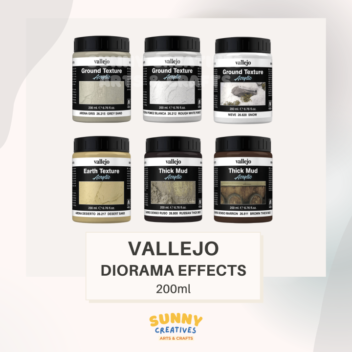 VALLEJO Diorama Effects | Earth Texture | Ground Texture | Thick Mud ...