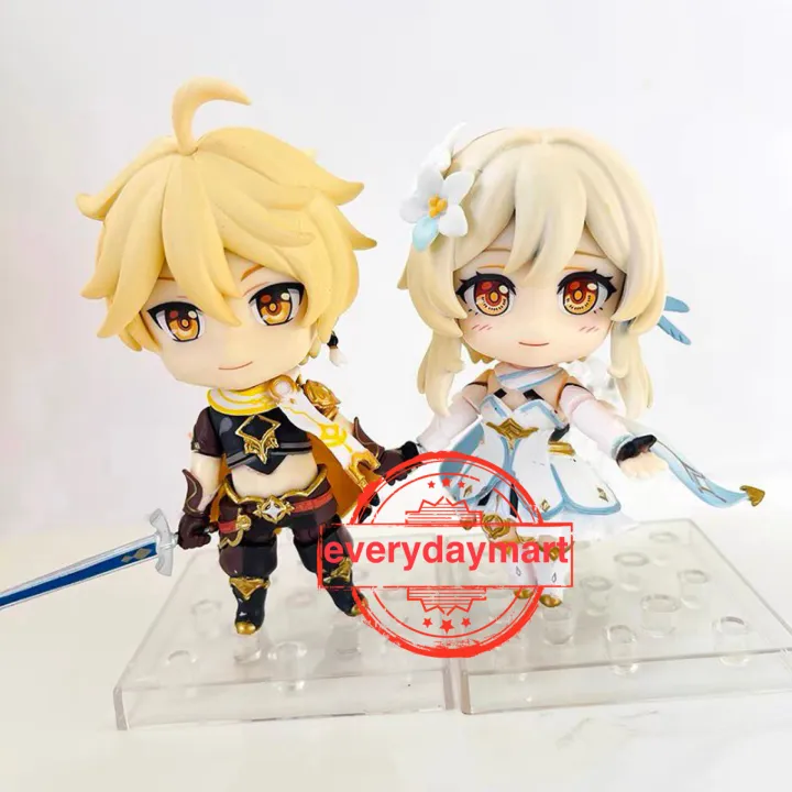 GENSHIN IMPACT💥TRAVELER AETHER LUMINE Q VERSION NENDOROIDS💥ACTION ...