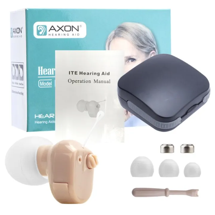 Mini Invisible Hearing Aid Sound Amplifier Ear Voice Amplifier ...