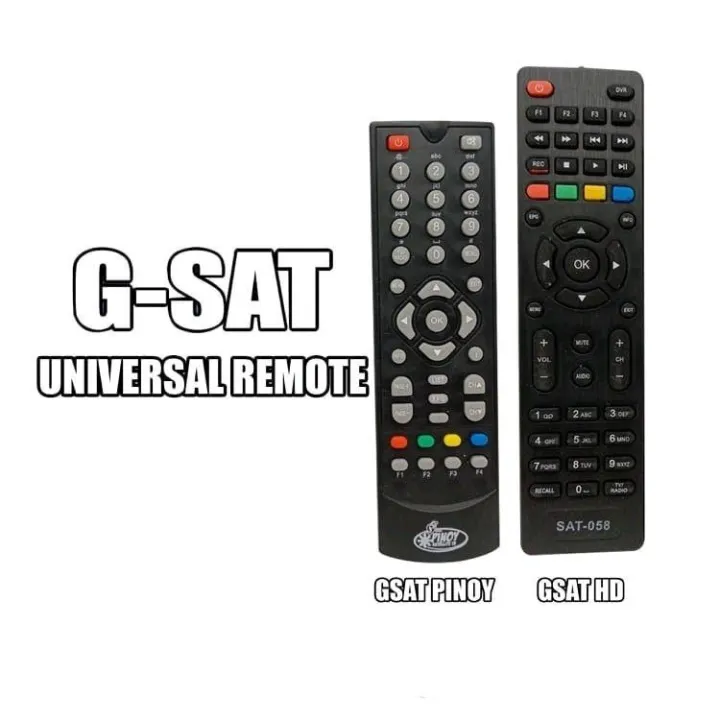GSAT HD and Gsat Pinoy Gpinoy TV Box Remote Control Unit ONLY COD | Lazada PH
