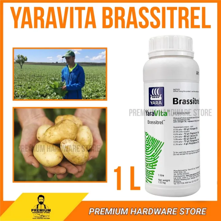 YARA YaraVita Brassitrel 1L Micronutrient Foliar Fertilizer ...
